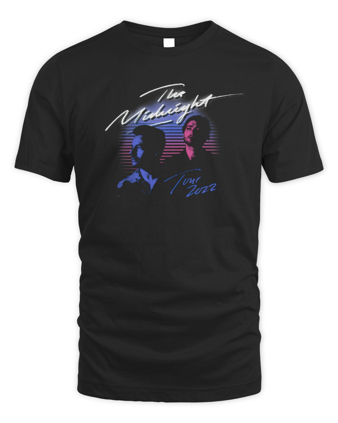 The Midnight Merch 2022 Tour Portrait Shirt