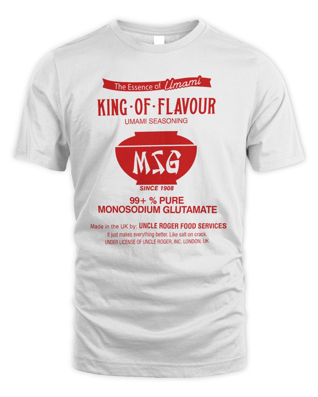 Uncle Roger Merch King Of Flavour Shirt
