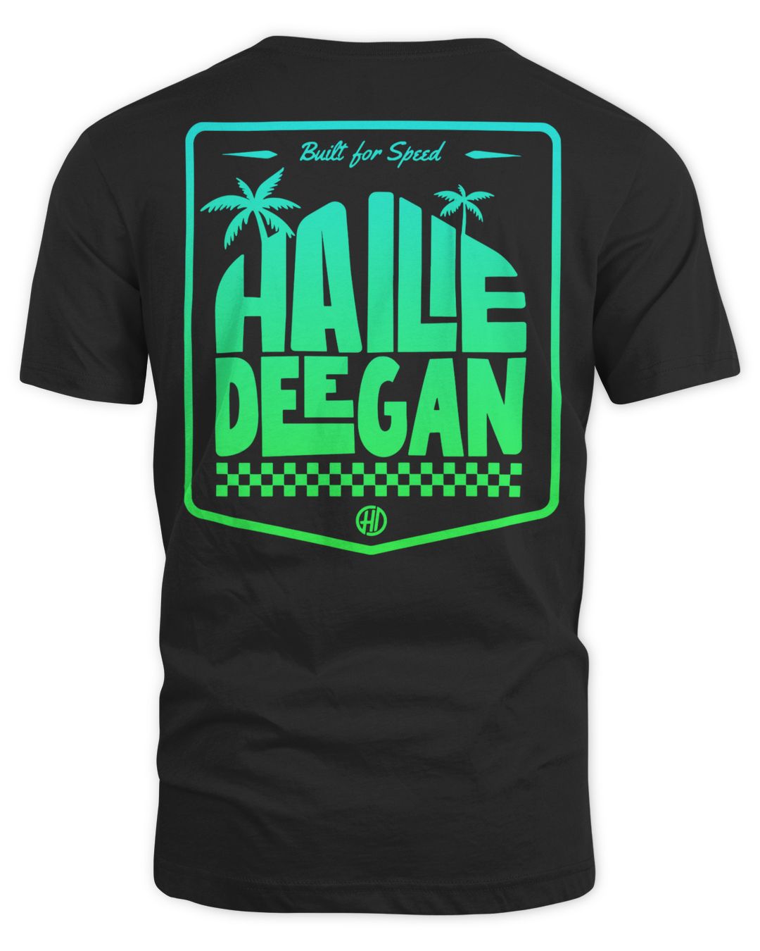 Hailie Deegan Merch Built for Speed Shirt | Agencyfrog